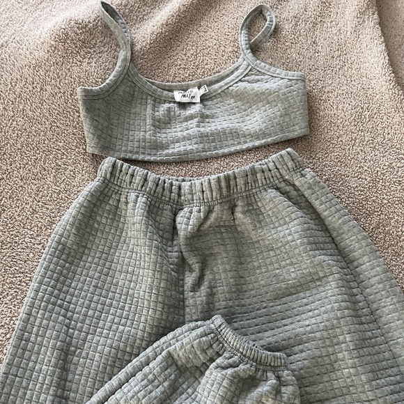 Princess Polly | Pants & Jumpsuits | Princess Polly Waffle Set | Poshmark